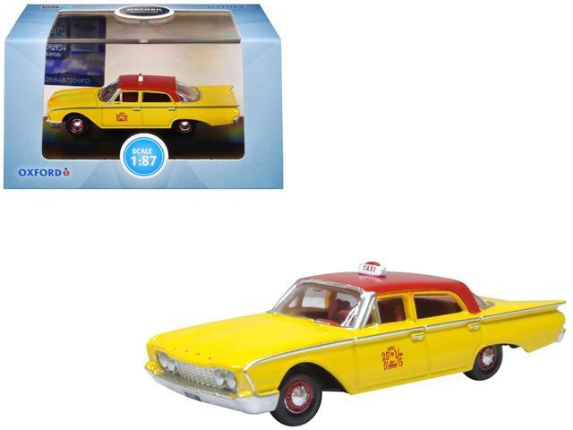 Click here for 1960 Ford Fairlane Sedan NYC Taxi Yellow with Red... prices