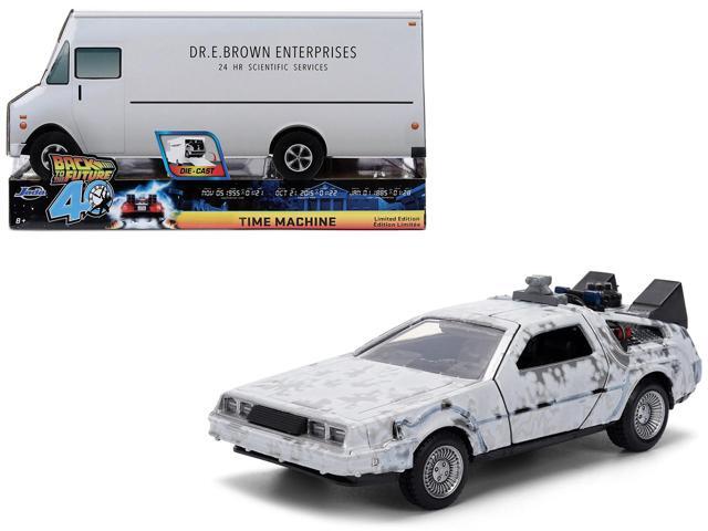 Click here for DMC DeLorean Time Machine Brushed Metal (Frost Ver... prices