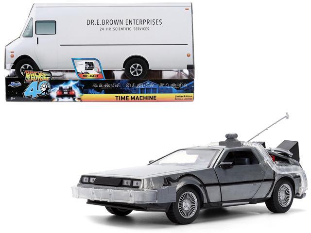 Click here for DeLorean Brushed Metal Time Machine with Lights Ba... prices