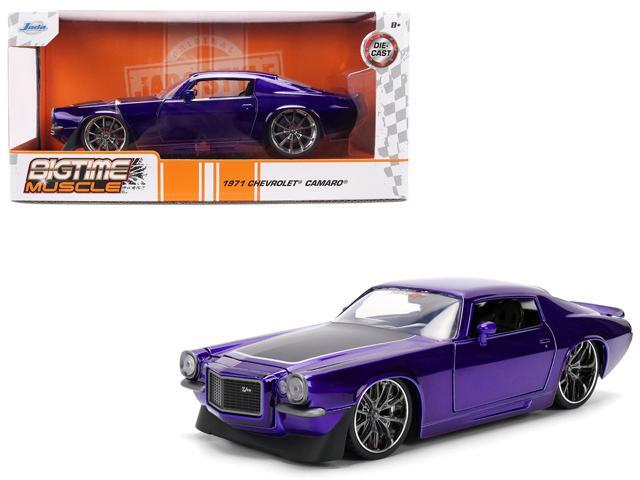 Click here for 1971 Chevrolet Camaro Z/28 Purple Metallic with Bl... prices