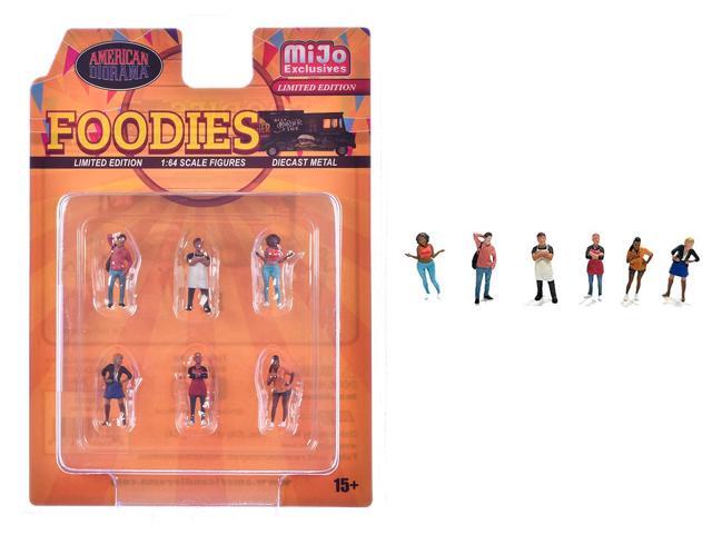 Click here for Foodies 6 piece Diecast Figure Set (6 Figures) Lim... prices