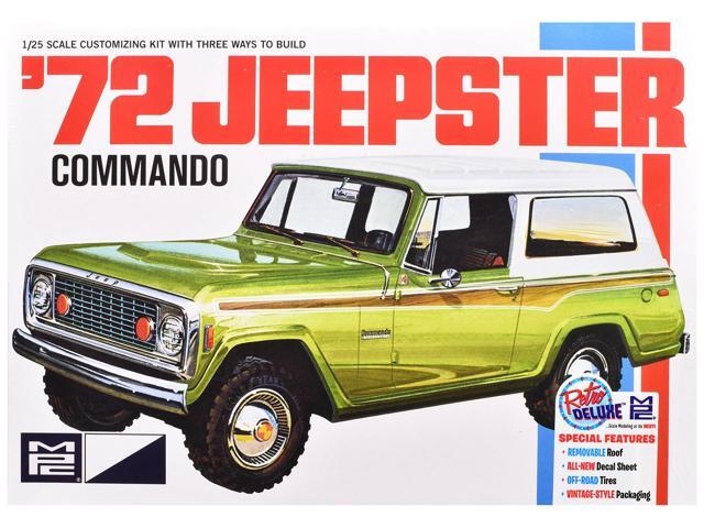 Click here for Skill 2 Model Kit 1972 Jeep Jeepster Commando 1/25... prices