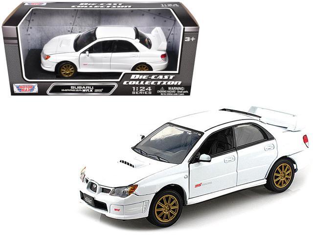 Click here for Subaru Impreza WRX STi White 1/24 Diecast Model Ca... prices