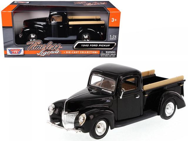Click here for 1940 Ford Pickup Truck Black 1/24 Diecast Model Ca... prices