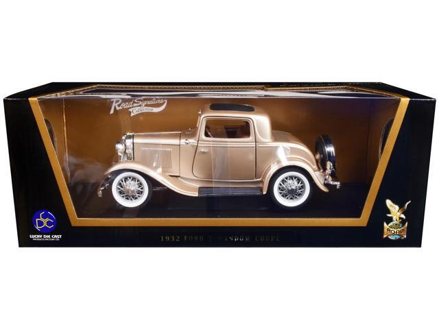 Click here for 1932 Ford 3 Window Coupe Gold 1/18 Diecast Model C... prices