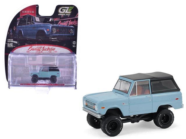 Click here for 1972 Ford Bronco Custom SUV Light Blue with Black... prices