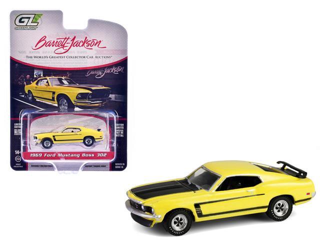 Click here for 1969 Ford Mustang Boss 302 Bright Yellow with Blac... prices