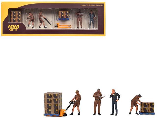 Click here for UPS Driver and Workers 7 Piece Figure Set for 1/64... prices