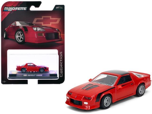 Click here for 1985 Chevrolet Camaro Red with Black Top and Strip... prices