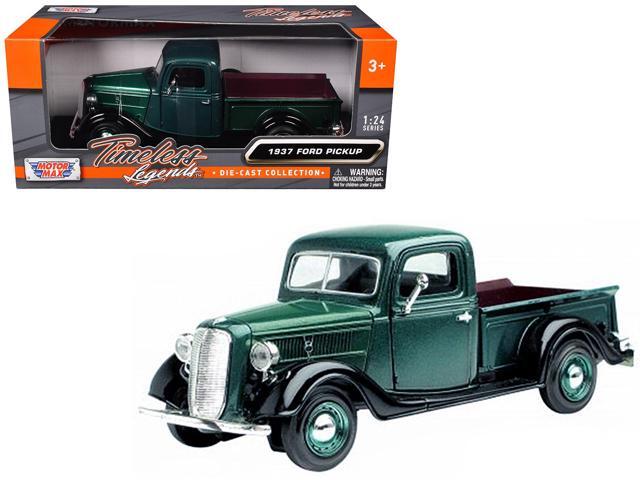 Click here for 1937 Ford Pickup Truck Green and Black 1/24 Diecas... prices