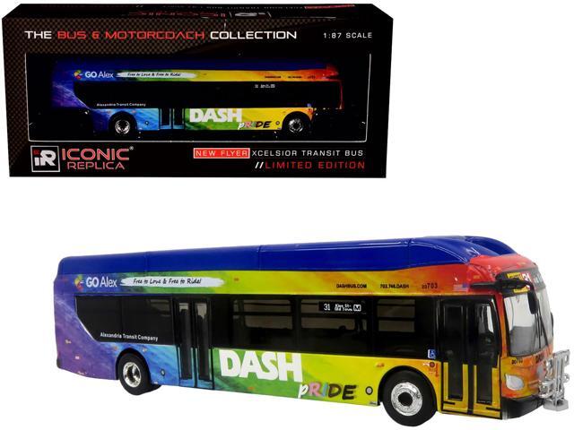 Click here for New Flyer Xcelsior XN40 Transit Bus Blue with Rain... prices