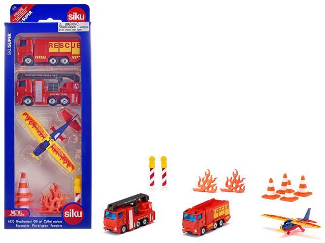 Click here for Fire Brigade 11 piece Set Diecast Model by Siku prices