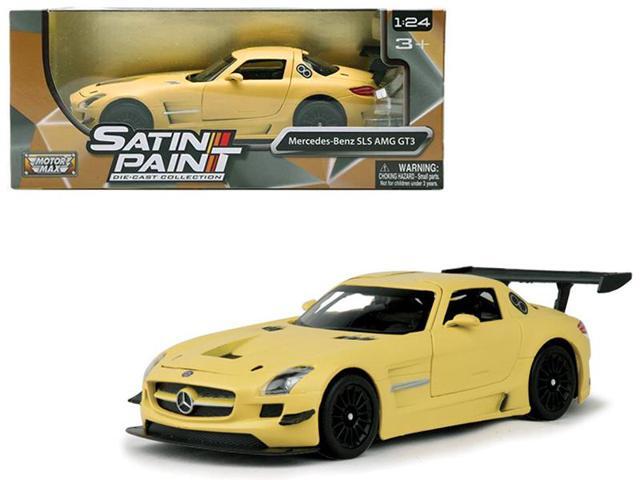 Click here for Mercedes Benz SLS AMG GT3 Matte Yellow 1/24 Diecas... prices