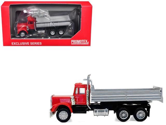 Click here for Peterbilt Dump Truck with Red Cab 1/87 (HO) Scale... prices