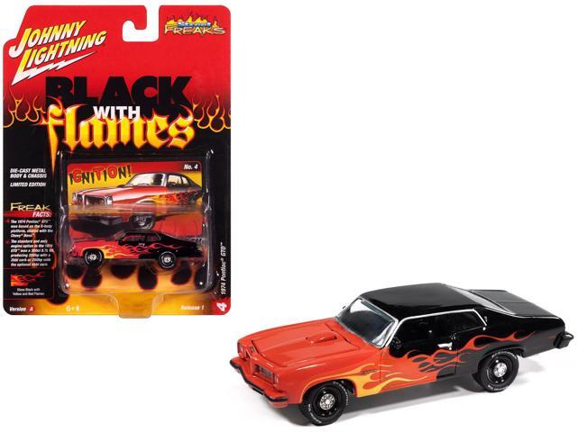 Click here for 1974 Pontiac GTO Black and Red with Flame Graphics... prices