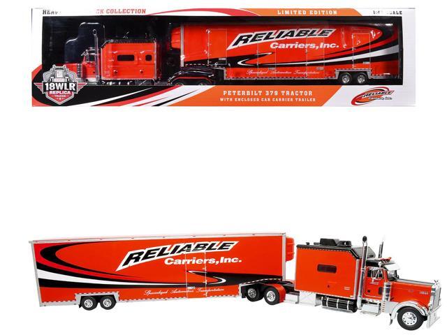 Click here for Peterbilt 379 Tractor with Enclosed Car Carrier Tr... prices