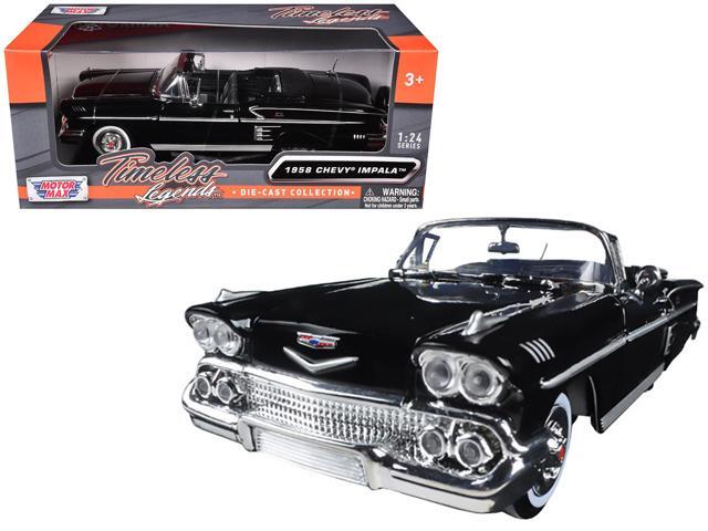 Click here for 1958 Chevrolet Impala Convertible Black 1/24 Dieca... prices