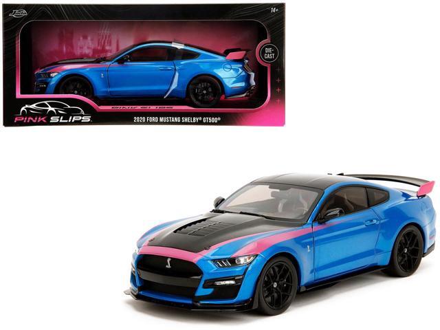 Click here for Ford Mustang Shelby GT500 Blue Metallic with Pink... prices