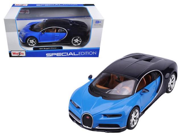 Click here for Bugatti Chiron Blue and Dark Blue 1/24 Diecast Mod... prices