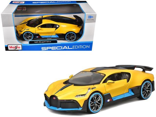 Click here for Bugatti Divo Yellow Metallic with Carbon and Blue... prices