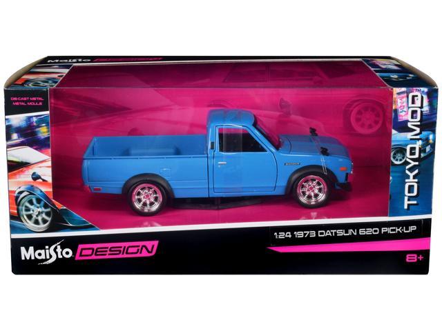 Click here for 1973 Datsun 620 Pickup Truck Blue Tokyo Mod Maisto... prices