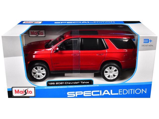 Click here for 2021 Chevrolet Tahoe Red Metallic with Sunroof 1/2... prices