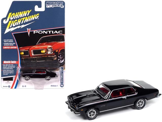 Click here for 1974 Pontiac GTO Starlight Black with Red Interior... prices