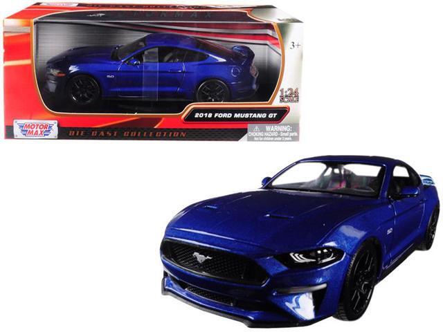 Click here for 2018 Ford Mustang GT 5.0 Blue with Black Wheels 1/... prices