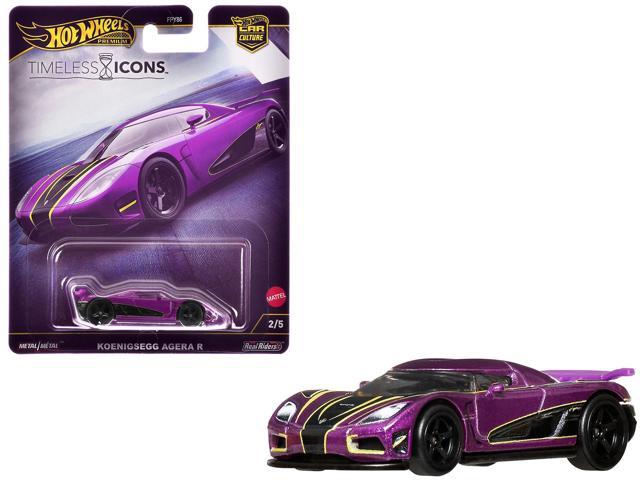 Click here for Koenigsegg Agera R Purple Metallic with Black & Ye... prices