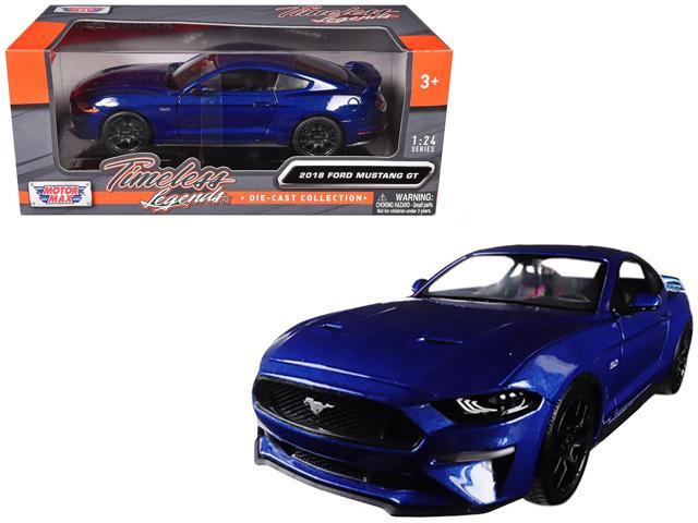 Click here for 2018 Ford Mustang GT 5.0 Blue with Black Wheels 1/... prices