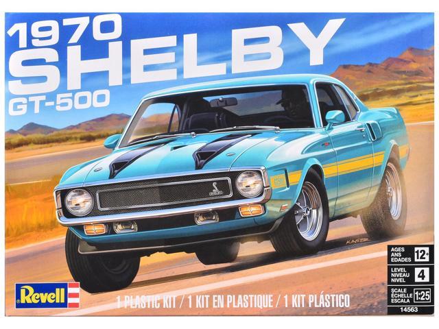 Click here for Level 4 Model Kit 1970 Shelby GT-500 1/25 Scale Mo... prices