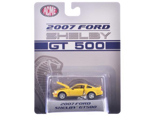 Click here for 2007 Ford Shelby GT500 Yellow with Silver Stripes... prices