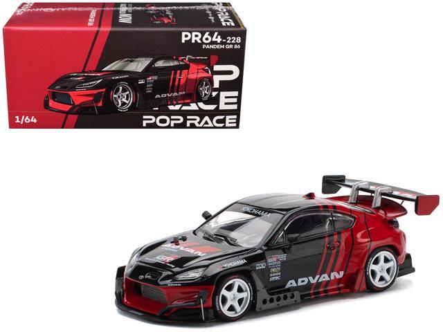 Click here for Toyota Pandem GR86 Advan Black and Red with Graphi... prices
