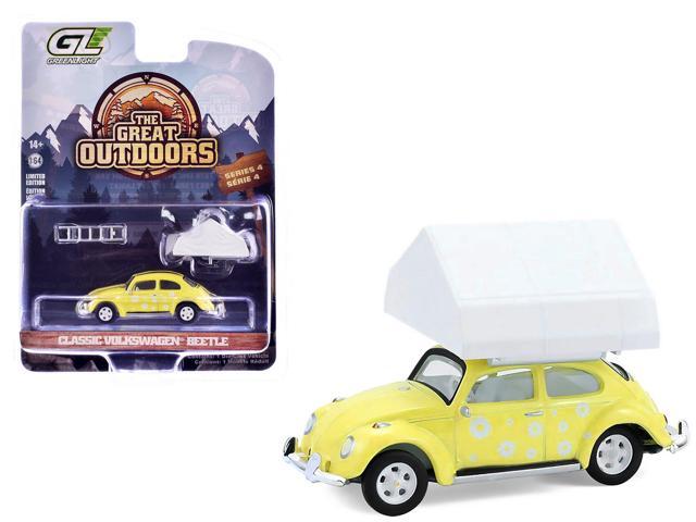 Click here for Volkswagen Classic Beetle Yellow with White Flower... prices
