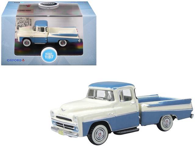 Click here for 1957 Dodge D100 Sweptside Pickup Truck Ice Blue an... prices