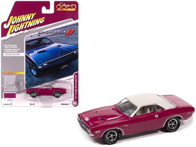 Click here for 1971 Dodge Challenger R/T Panther Pink with White... prices