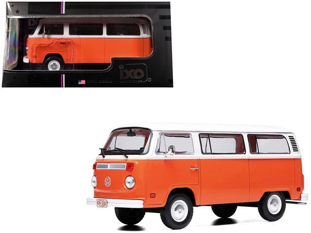 Click here for 1974 Volkswagen T2 Bus Orange and White 1/24 Dieca... prices