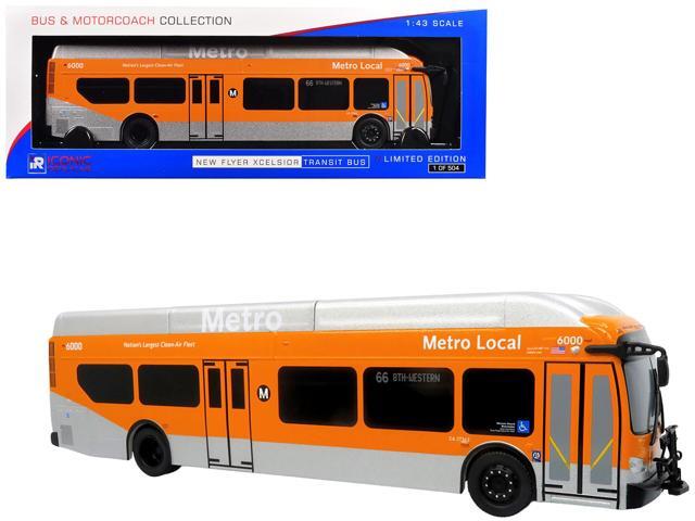 Click here for New Flyer Xcelsior Transit Bus LA Metro Orange and... prices