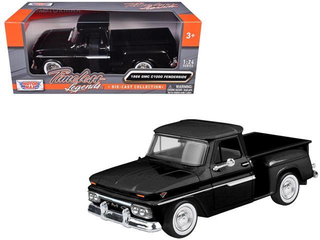 Click here for 1966 GMC C1000 Fenderside Pickup Truck Black Timel... prices
