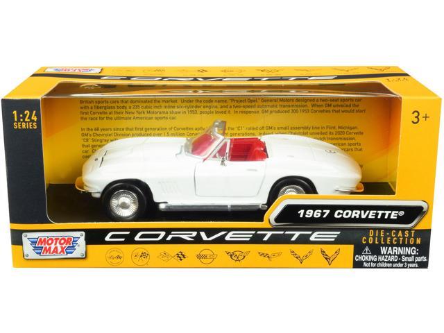 Click here for 1967 Chevrolet Corvette C2 Convertible White with... prices