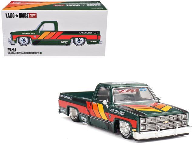 Click here for Chevrolet Silverado Truck Kaido Works V3 Dark Gree... prices