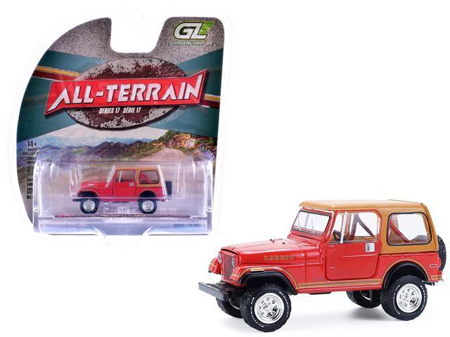Click here for 1980 Jeep CJ-7 Laredo Red with Tan Top All Terrain... prices
