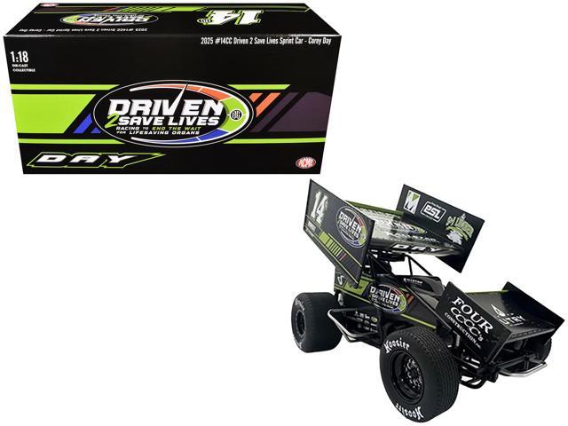 Click here for Winged Sprint Car #14CC Corey Day (Green Version)... prices