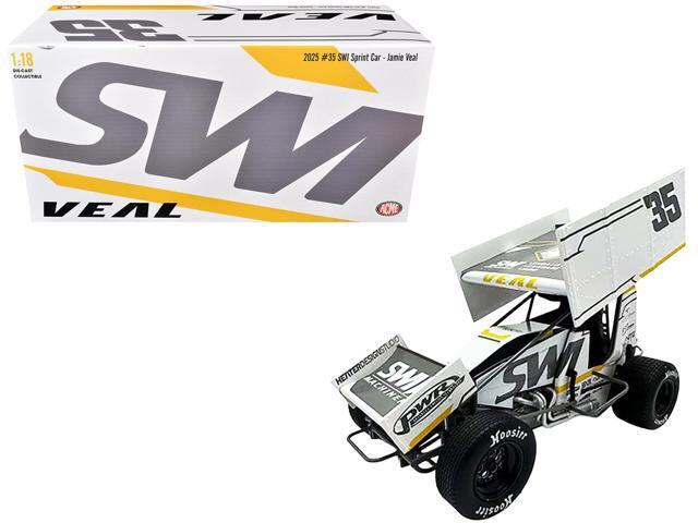 Click here for Winged Sprint Car #35 Jamie Veal SWI Earthworks Wh... prices