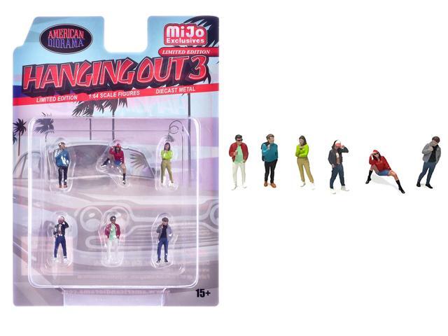 Click here for Hanging Out #3 6 piece Diecast Figure Set (6 Figur... prices