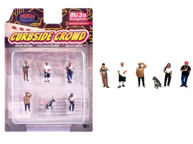 Click here for Curbside Crowd 6 piece Diecast Figure Set (6 Figur... prices