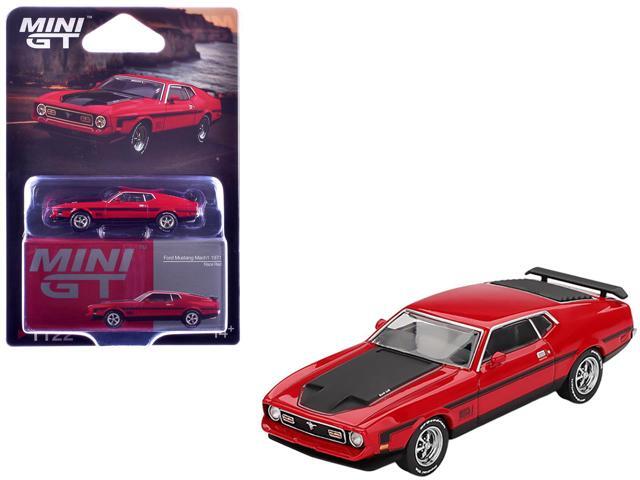 Click here for 1971 Ford Mustang Mach 1 Race Red with Black Hood... prices