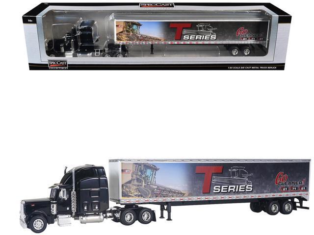 Click here for Peterbilt 379 Sleeper Cab Black with Trailer Glean... prices