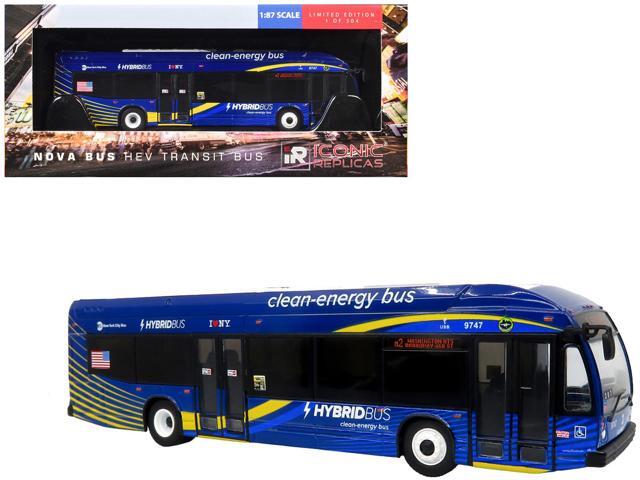 Click here for Nova Bus LFSH HEV Hybrid Transit Bus MTA NYC Blue... prices