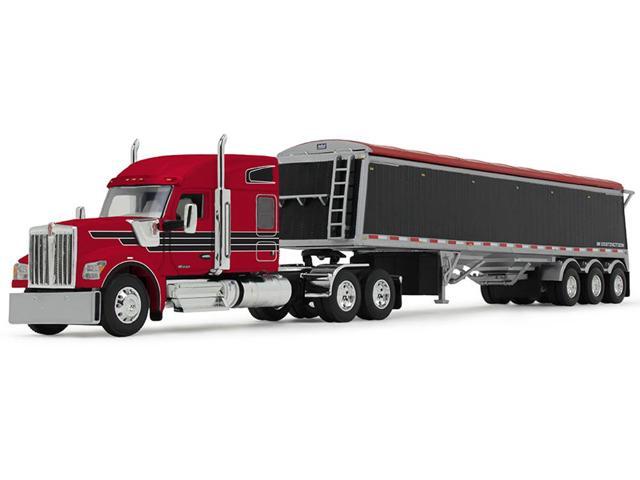 Click here for Kenworth W990 with 76 Mid-Roof Sleeper and Lode Ki... prices